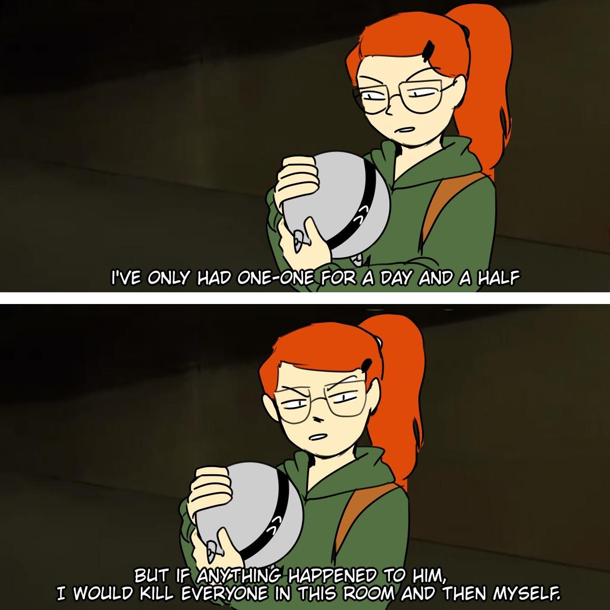 good thing she's the only person there | I've Only Had Arlo For A Day ...