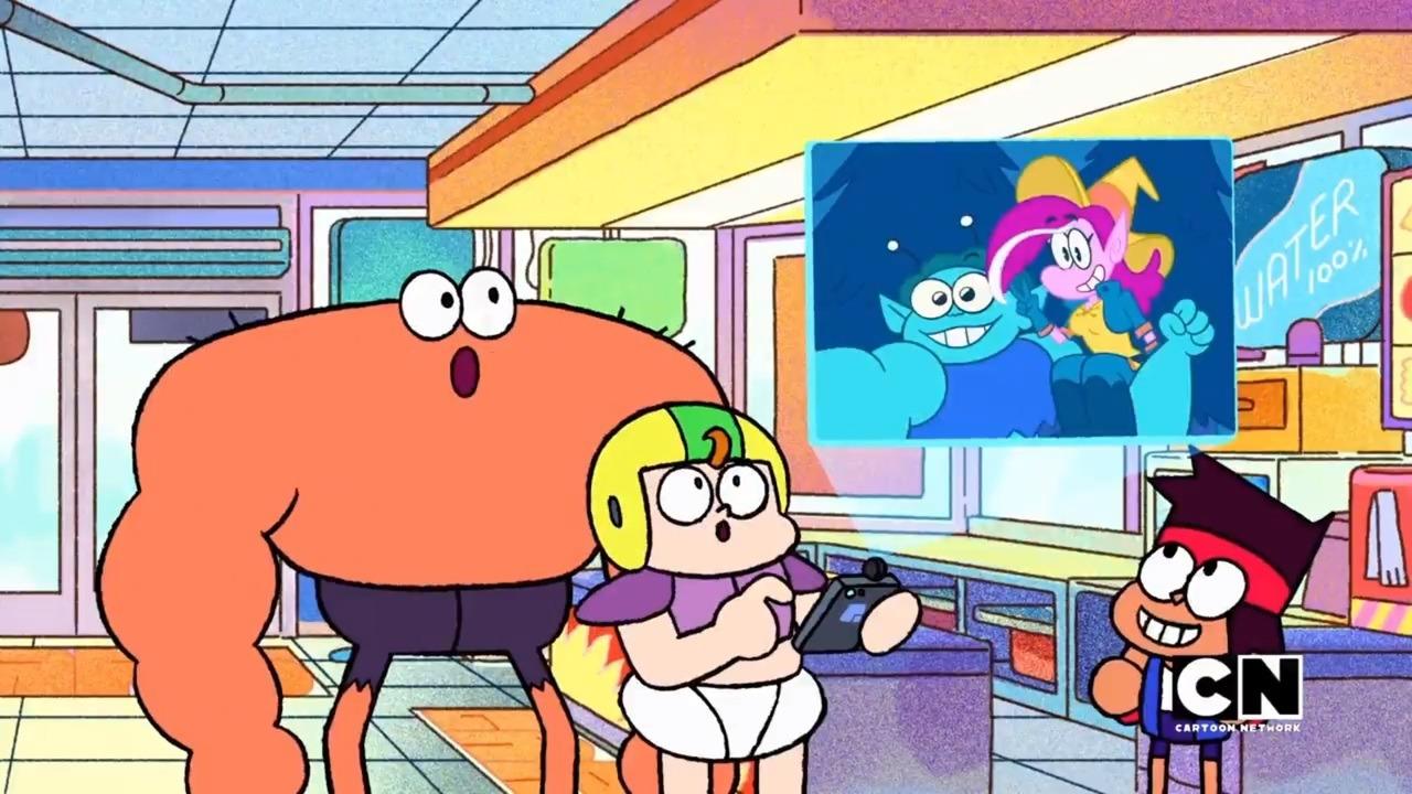 I do love how the Mighty Magiswords crossover is now officially canon ...
