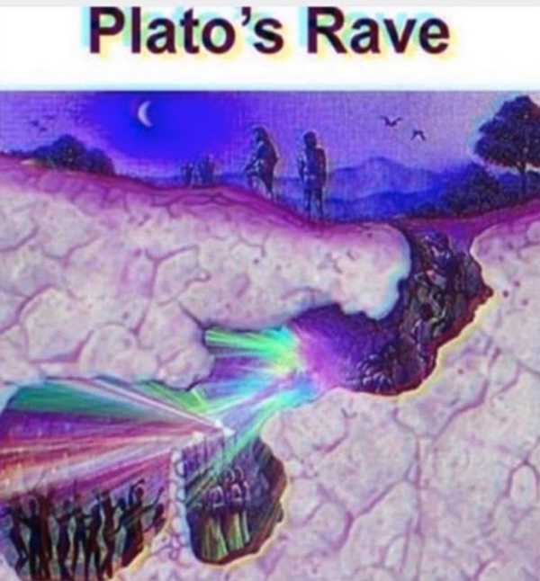 Allegory of the Rave | Plato's Allegory Of The Cave | Know Your Meme