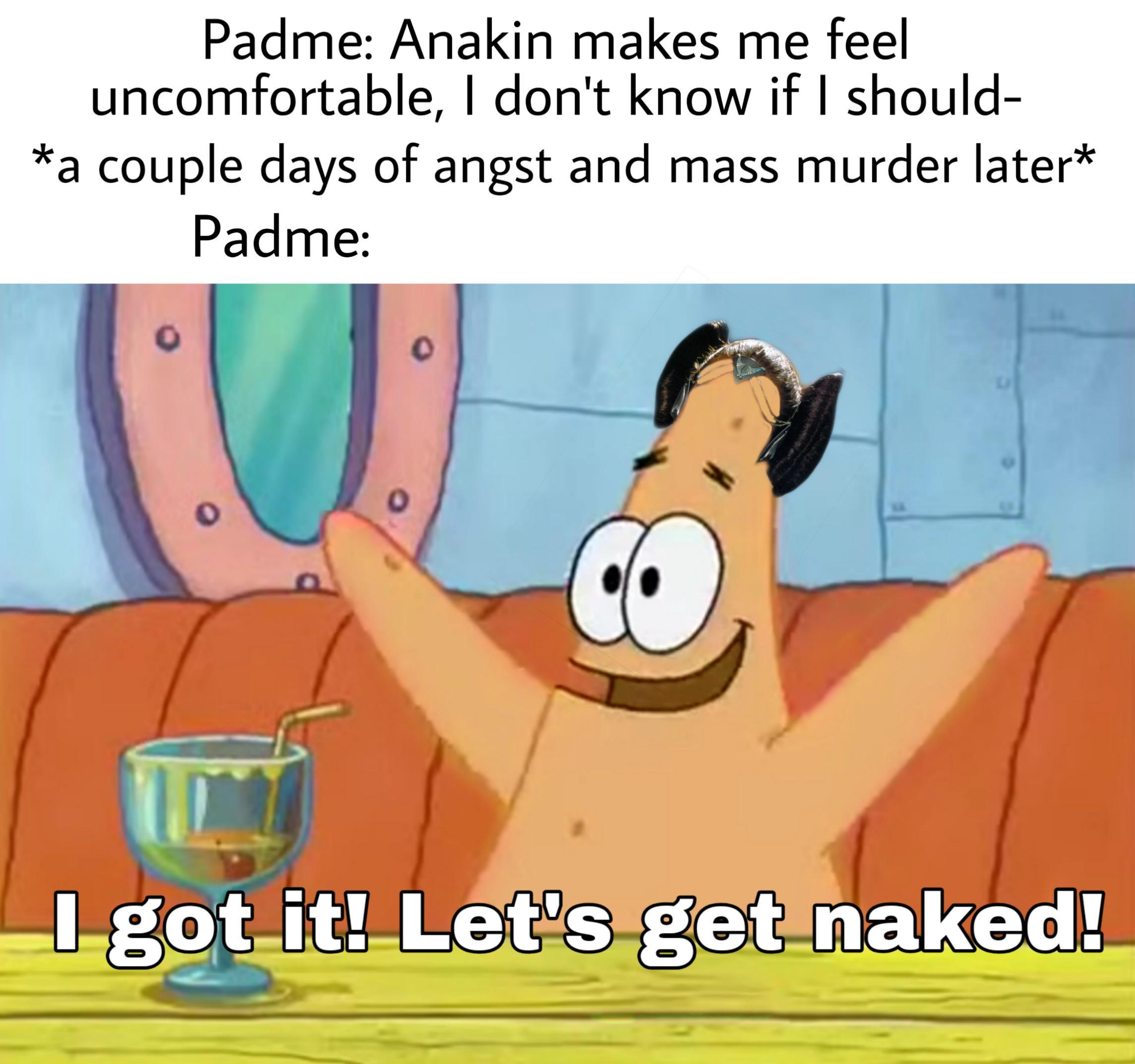 Jeez, Anakin makes it look so easy. | r/PrequelMemes | Padmé Amidala ...