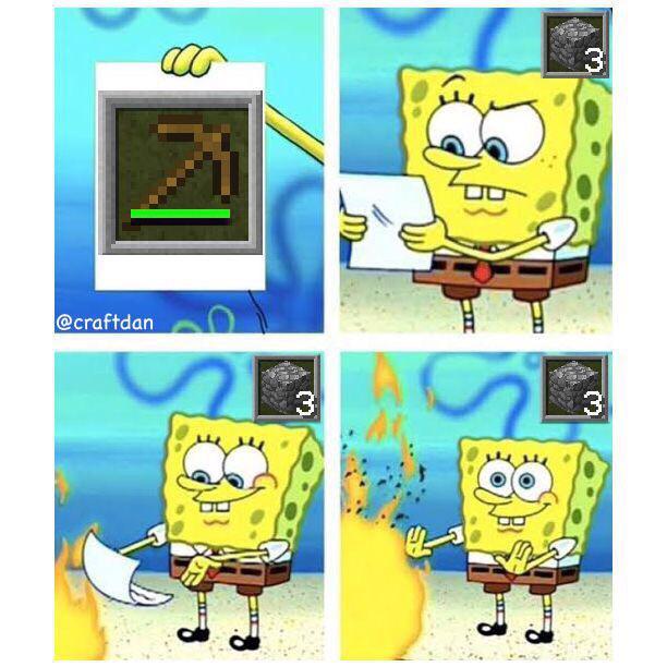 3 cobblestone is all I need! | r/MinecraftMemes | Minecraft | Know Your ...