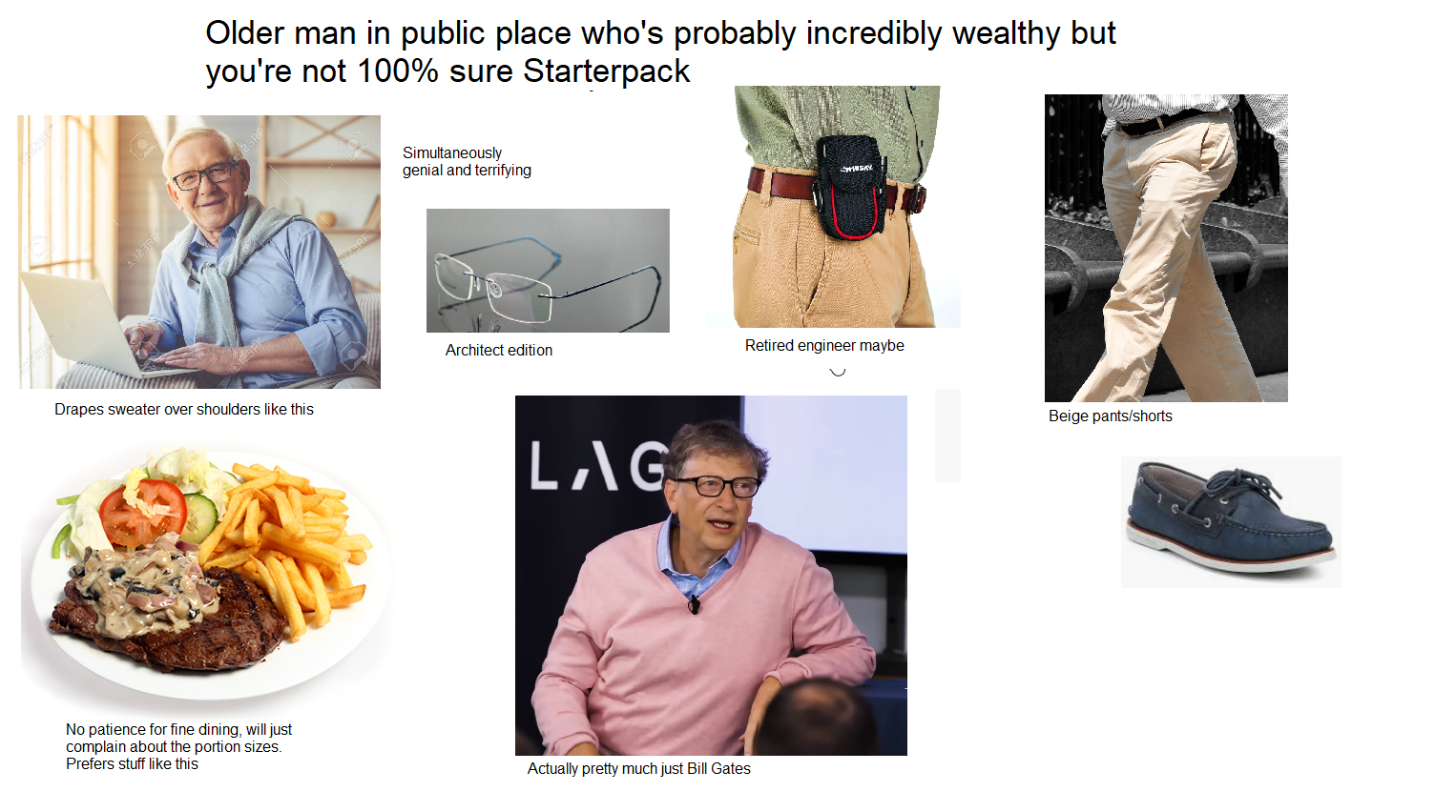 Wealthy old guy maybe Starterpack | r/starterpacks | Starter Packs ...