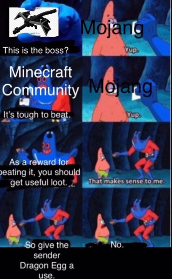 Please, Mojang | r/MinecraftMemes | Minecraft | Know Your Meme