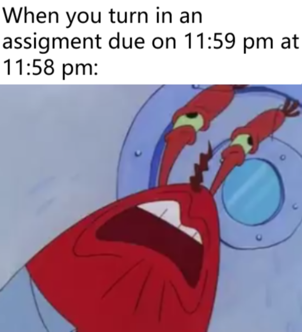 I WENT TO COLLEGE! | r/BikiniBottomTwitter | SpongeBob SquarePants ...