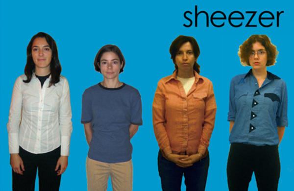 Sheezer | Weezer Blue Album Cover Parodies | Know Your Meme