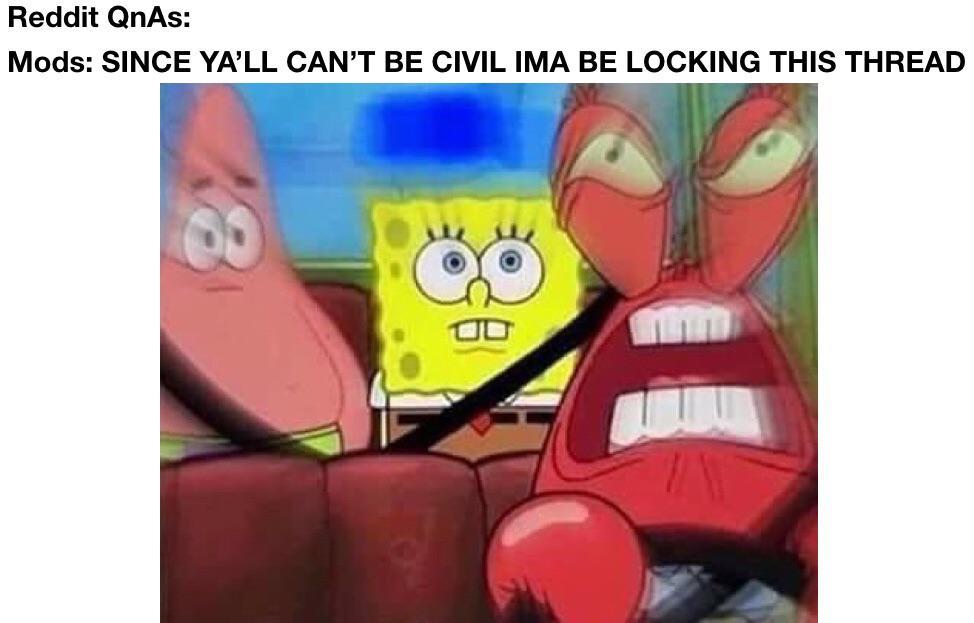 THIS THREAD IS LOCKED | r/BikiniBottomTwitter | SpongeBob SquarePants ...