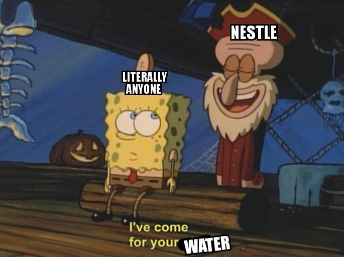 Thirsty for Water | r/BikiniBottomTwitter | SpongeBob SquarePants ...