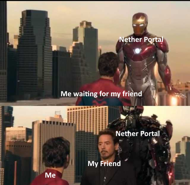 *Teleportation Sounds* | r/MinecraftMemes | Minecraft | Know Your Meme