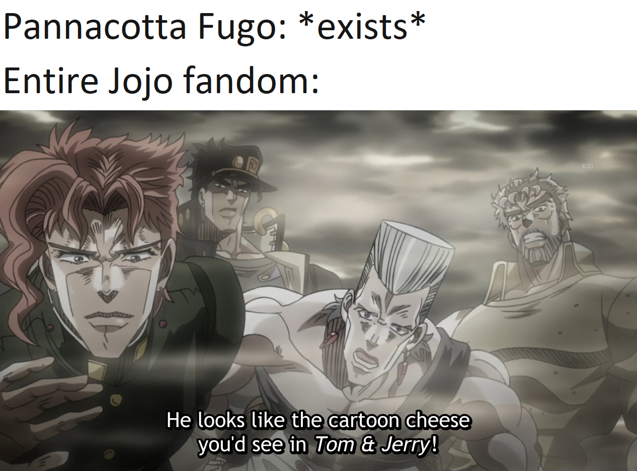 Don't bully Fugo | /r/ShitPostCrusaders/ | JoJo's Bizarre Adventure ...