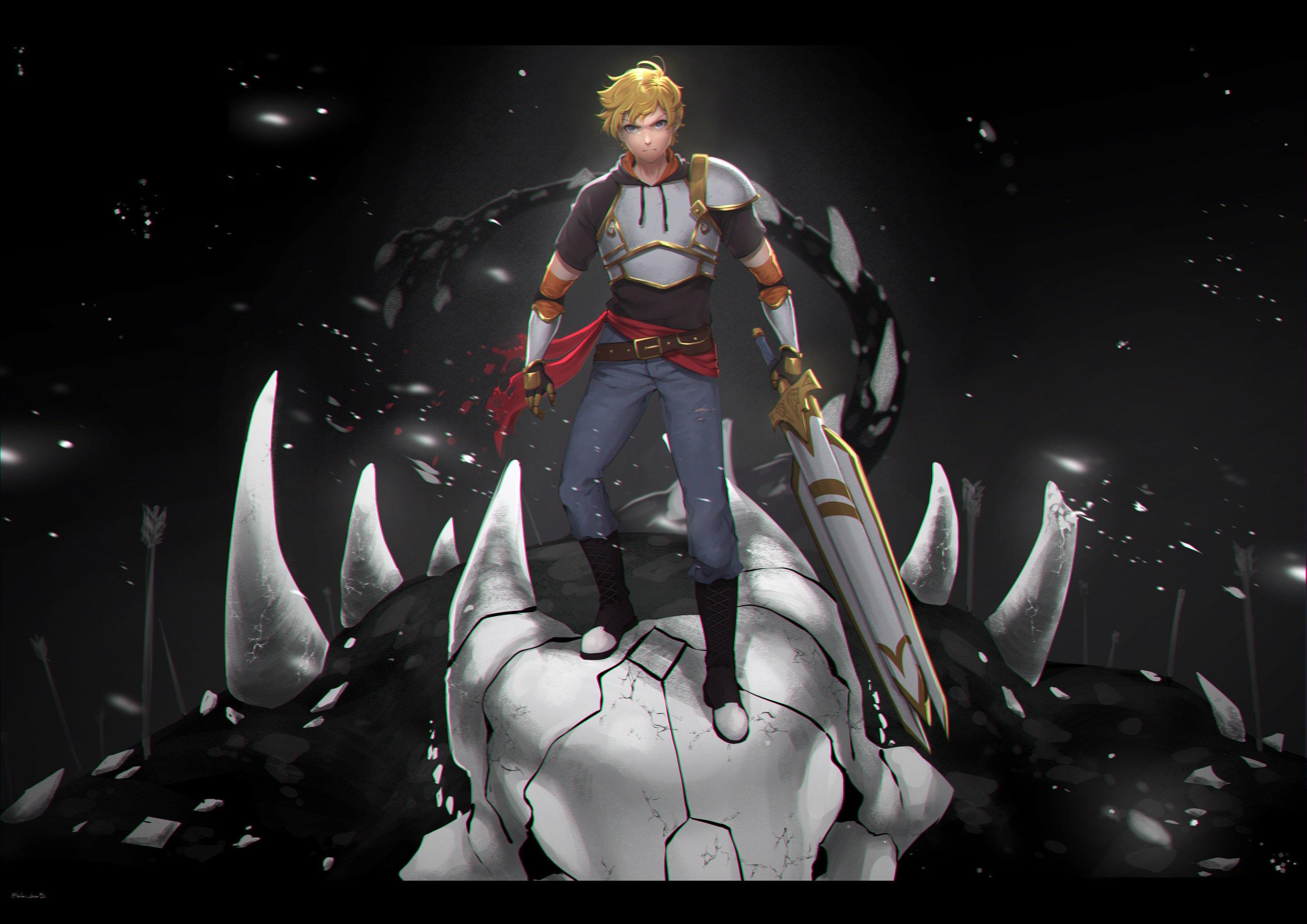 Jaune Arc , Slayer of Grimm | RWBY | Know Your Meme