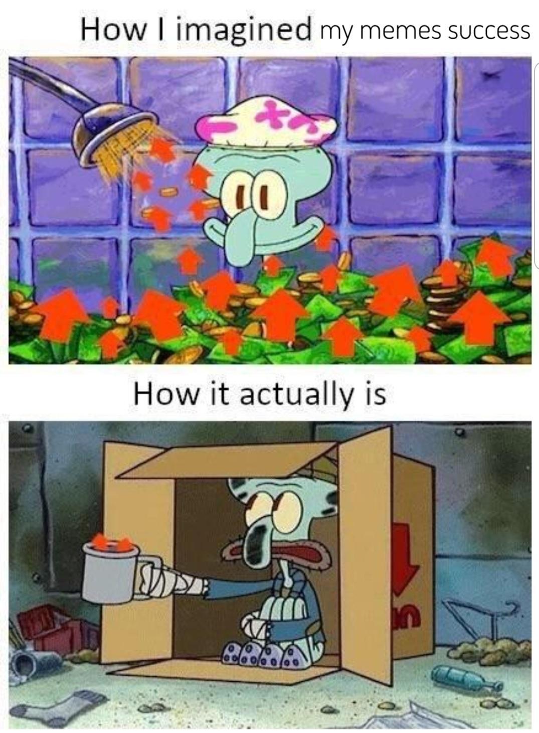 Oof, oh so many upvo....oh | r/BikiniBottomTwitter | SpongeBob ...