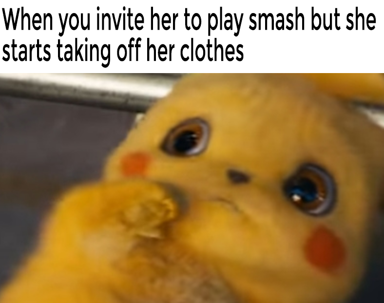 My day is ruined | Cowering Detective Pikachu | Know Your Meme