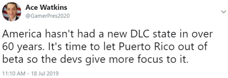 Ace Watkins on DLCs | Gamer President Ace Watkins | Know Your Meme