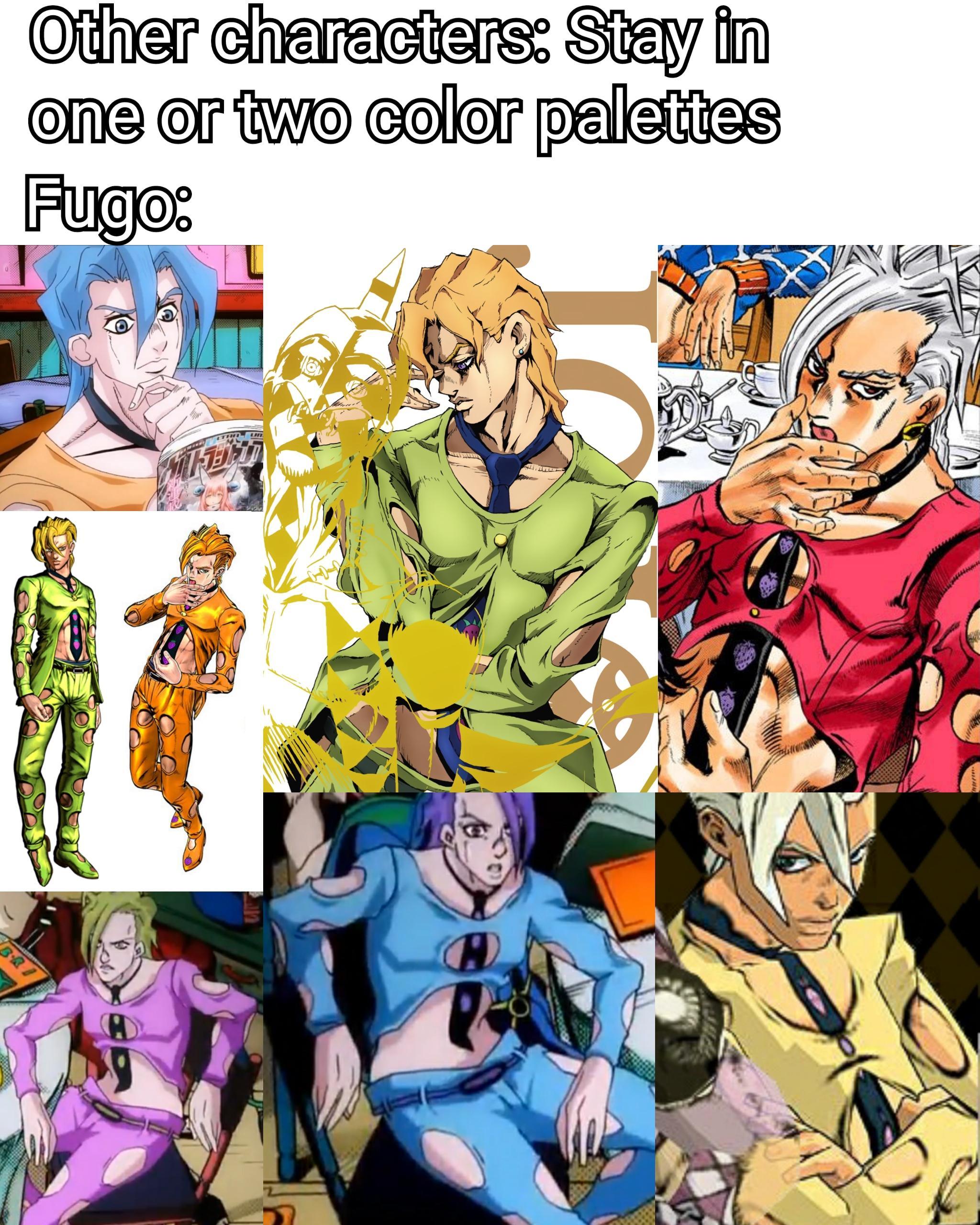 Purple Haze's another ability: changing its user's color | /r ...