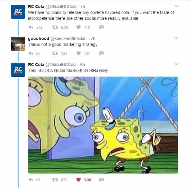 Rc cola savage | r/BikiniBottomTwitter | SpongeBob SquarePants | Know ...