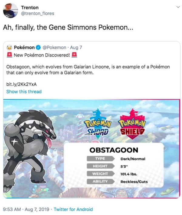 Finally | Obstagoon | Know Your Meme