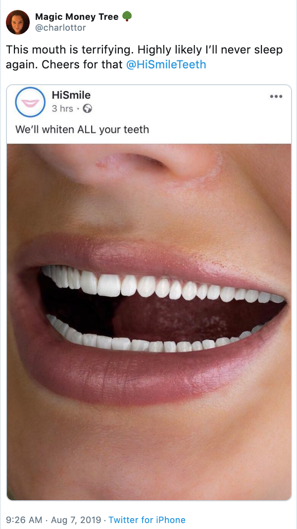 Cheers | Hi Smile Tiny Teeth Advertisement | Know Your Meme