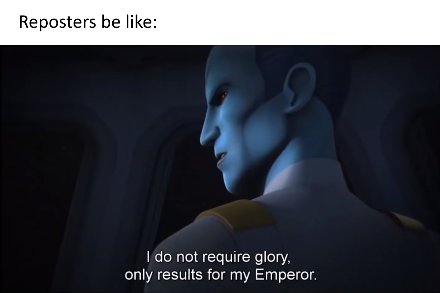 Obi-Wan > Thrawn > Everyone else. | r/PrequelMemes | Prequel Memes ...