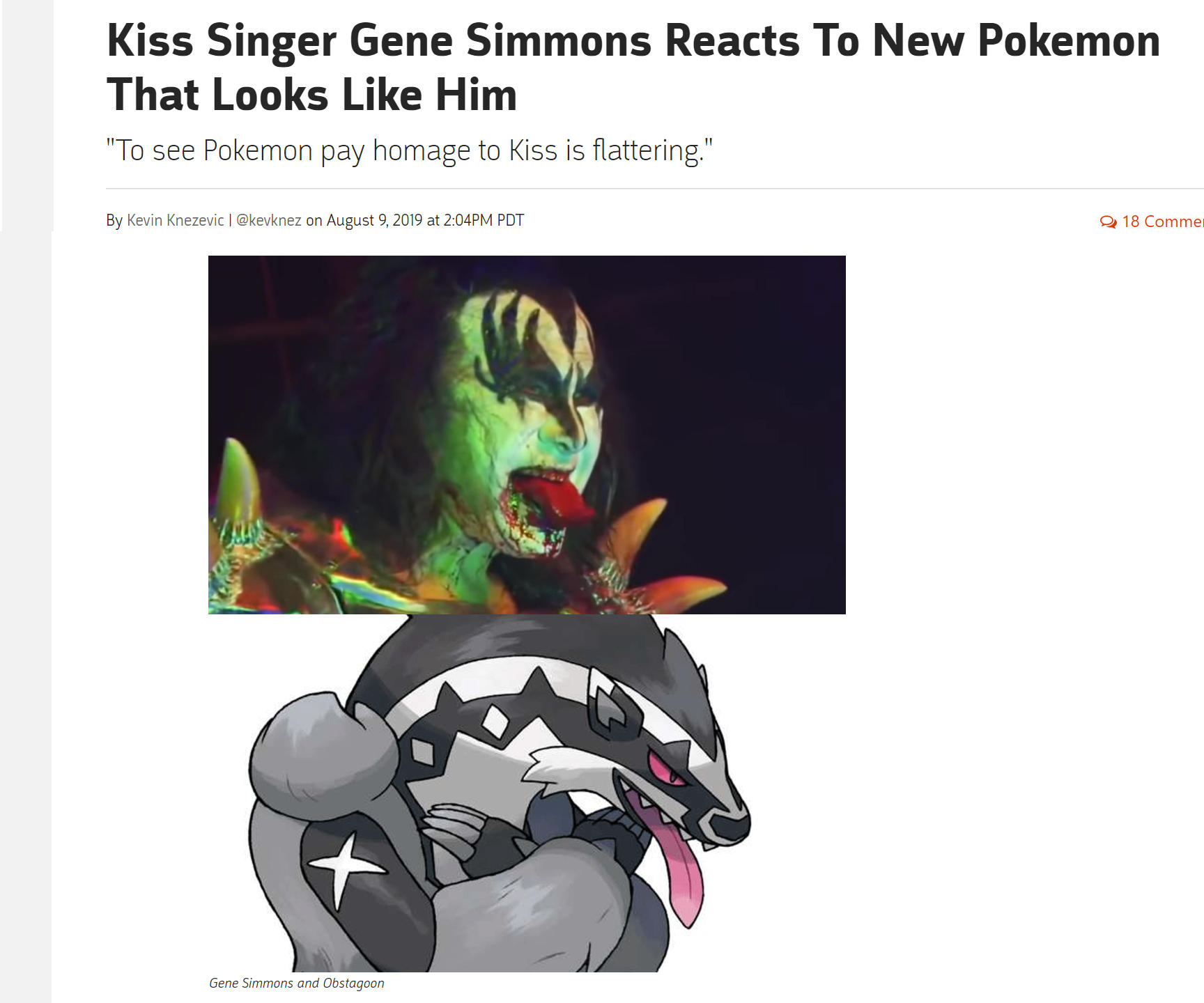 He likes it | Obstagoon | Know Your Meme