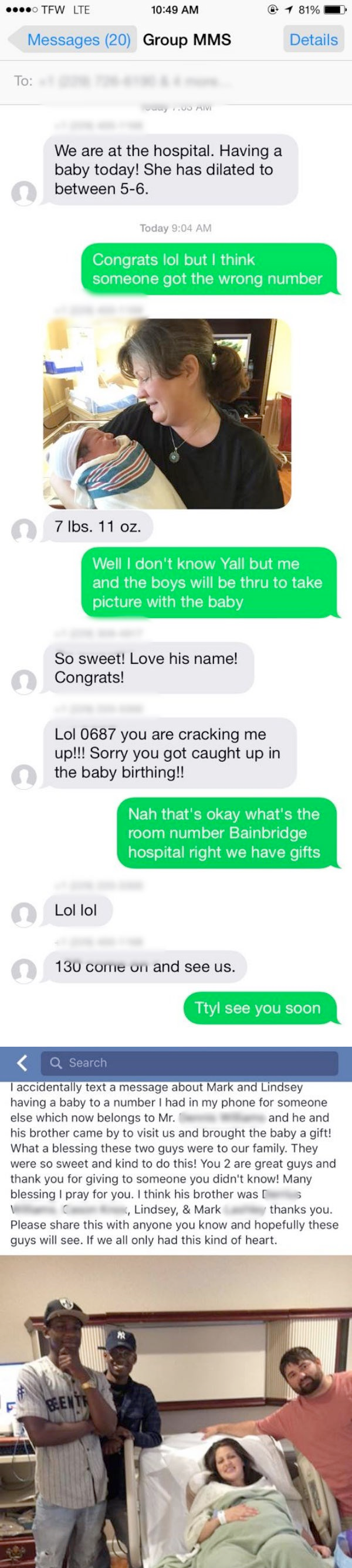 Wrong number becomes the right one | r/wholesomememes | Wholesome Memes ...