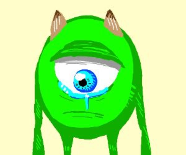 drawing-how-does-mike-wazowski-cry-know-your-meme