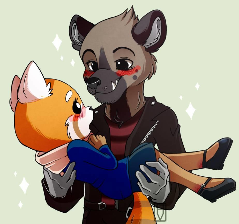 Retsuko and Haida by Hikariviny | Aggretsuko | Know Your Meme