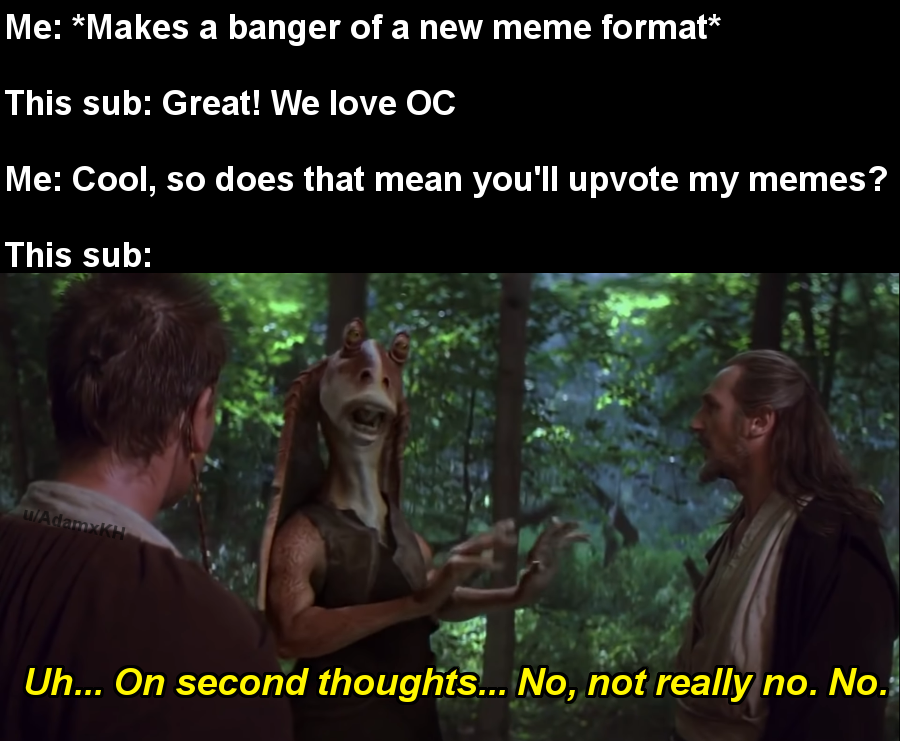 Into exile, I must go. Failed, I have | r/PrequelMemes | Prequel Memes ...