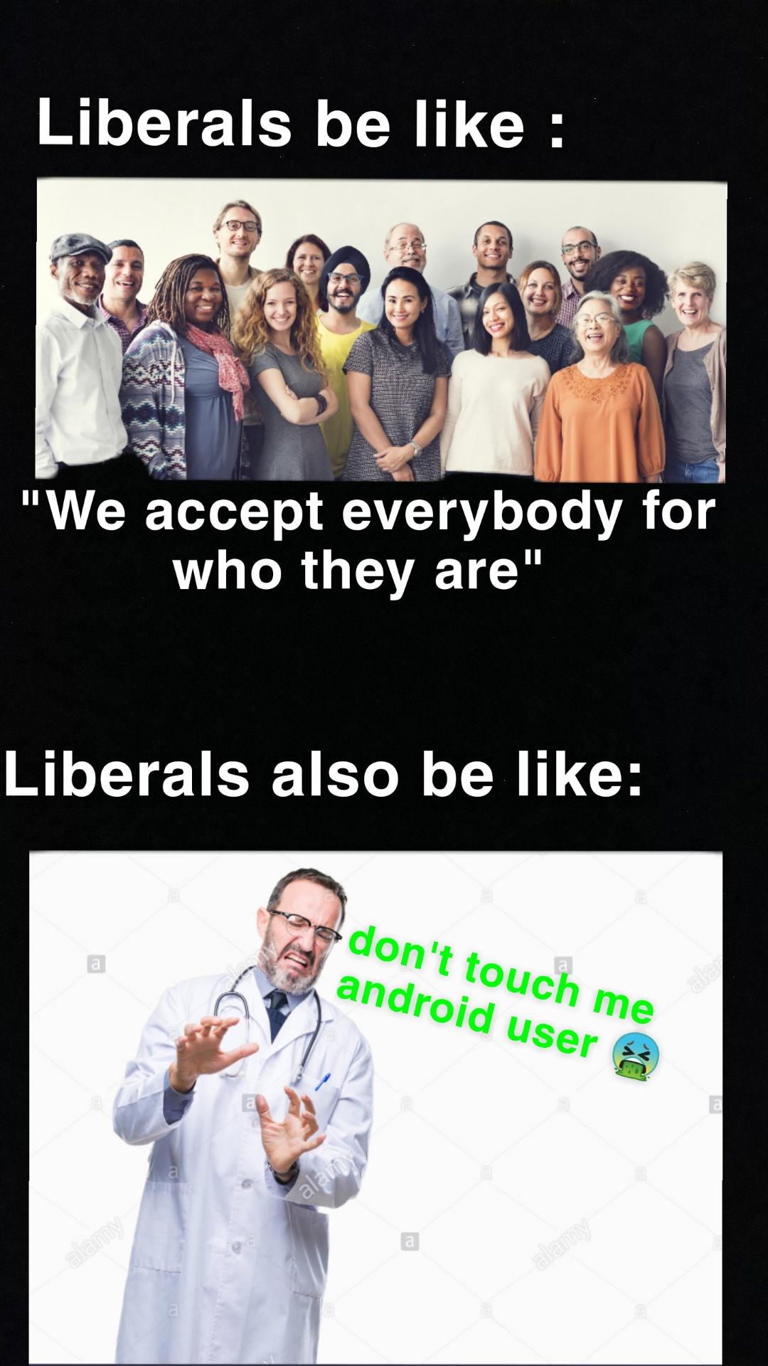 Liberal Hypocrisy | r/okbuddyretard | OkBuddyRetard | Know Your Meme