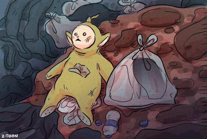 draw some cursed Teletubbies (2) | Teletubbies | Know Your Meme