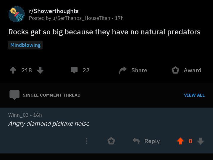 *pickaxe noise intensifies* | r/MinecraftMemes | Minecraft | Know Your Meme