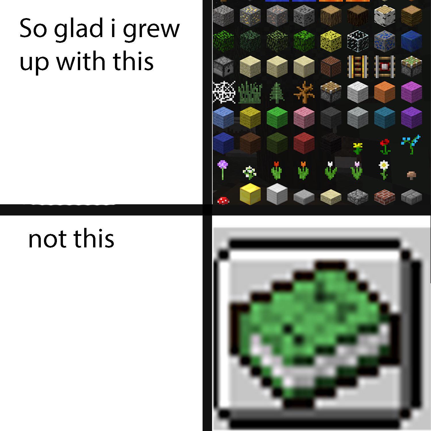 Remember the old days | r/MinecraftMemes | Minecraft | Know Your Meme