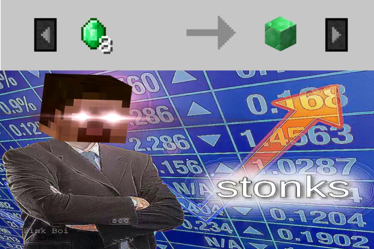STONKS!! | r/MinecraftMemes | Minecraft | Know Your Meme