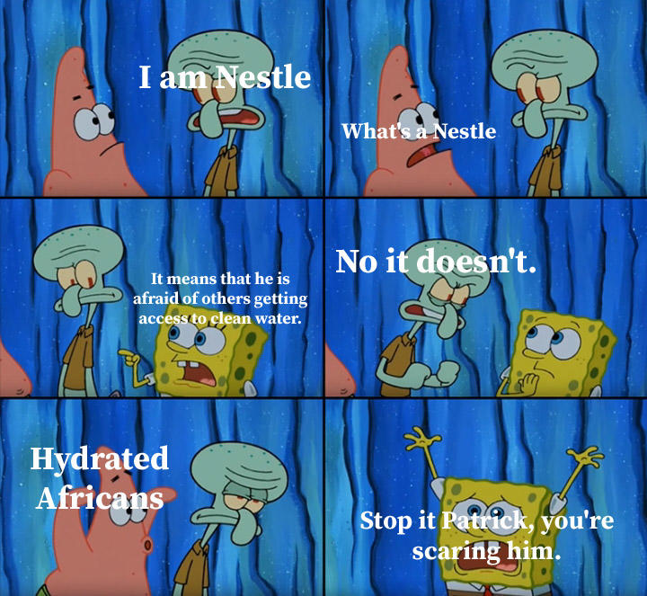 Another ancient Nestle meme | r/BikiniBottomTwitter | SpongeBob ...