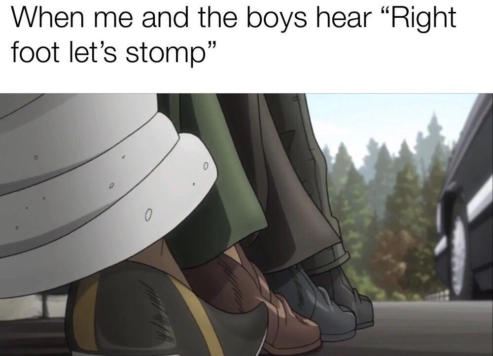 Right foot let’s stomp | /r/ShitPostCrusaders/ | JoJo's Bizarre ...