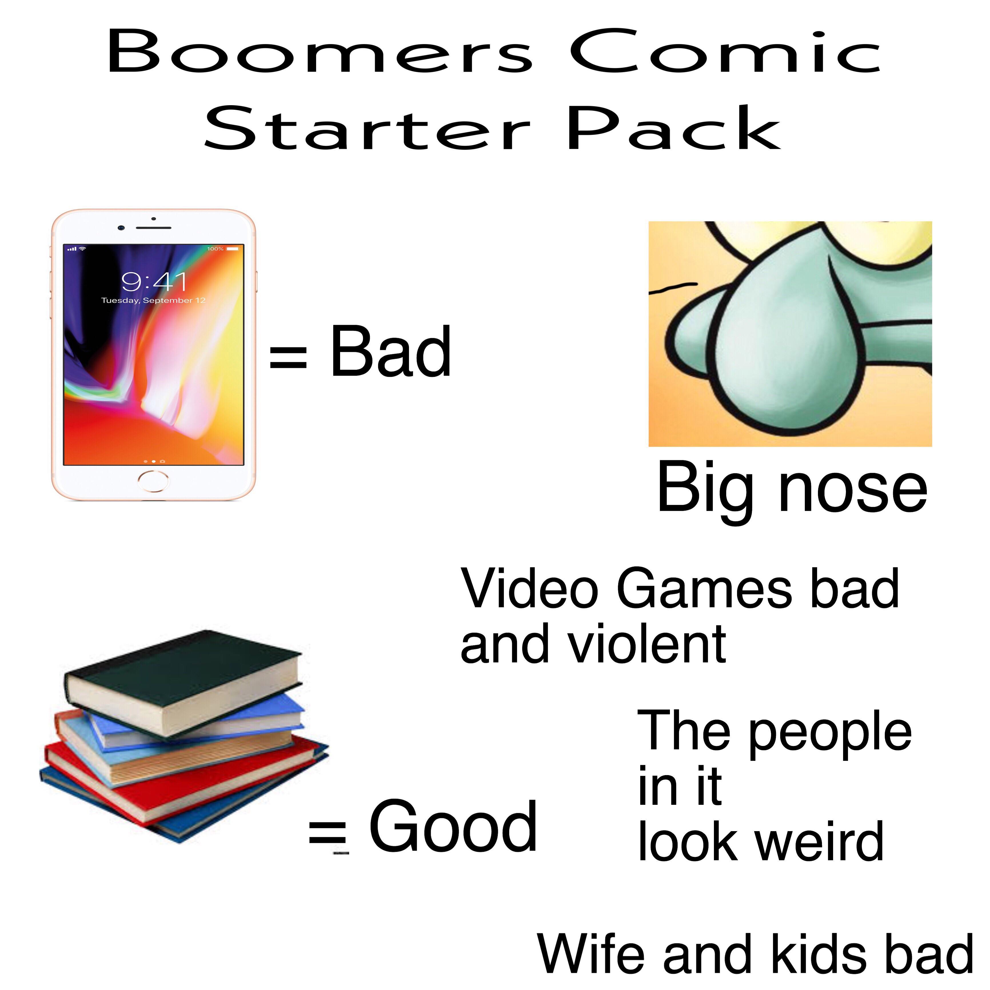 Boomers comic starter pack | r/starterpacks | Starter Packs | Know Your ...