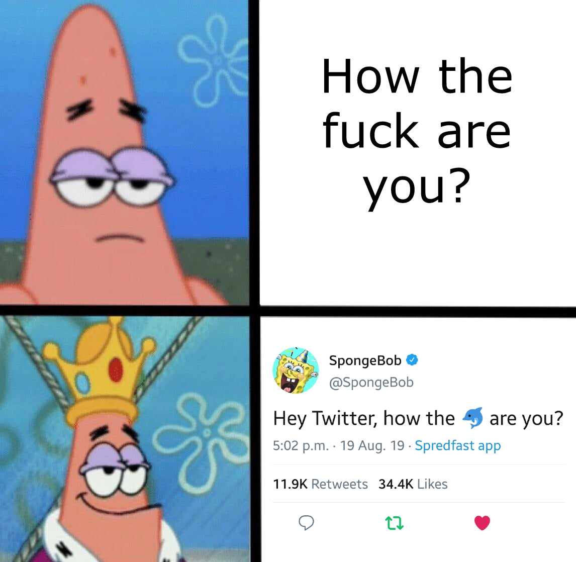 They're called "sentence enhancers" | r/BikiniBottomTwitter | SpongeBob ...