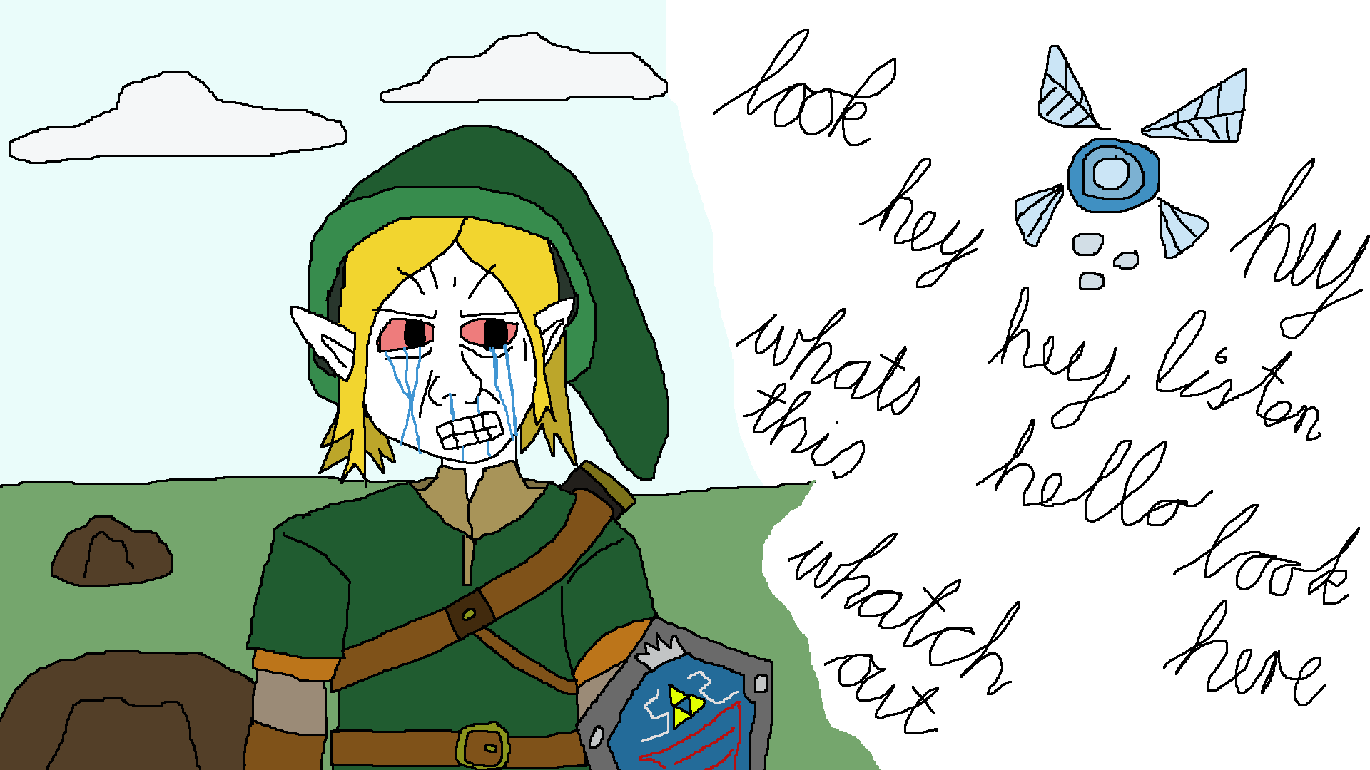 Suffering of Link | The Legend of Zelda | Know Your Meme