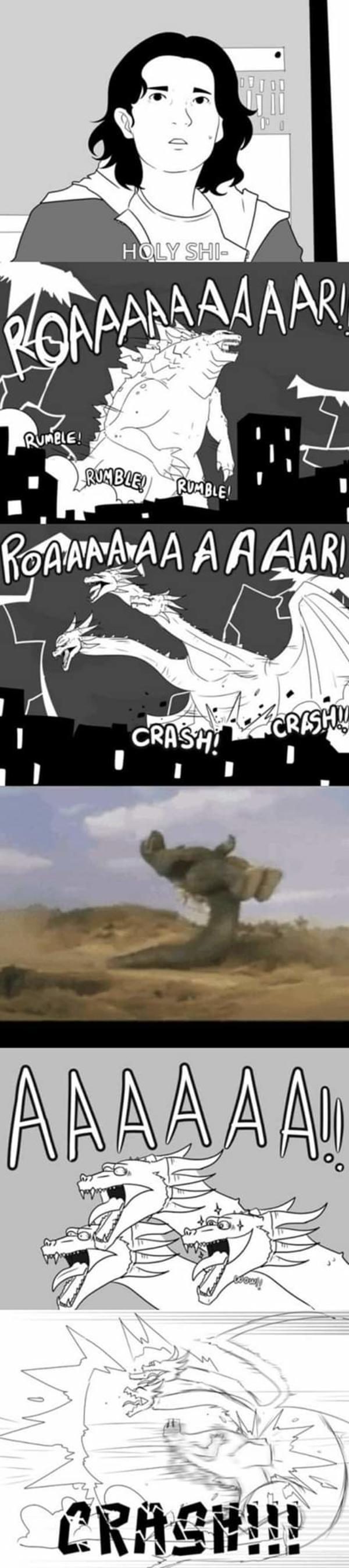 Kevin.exe has stopped working | Godzilla | Know Your Meme