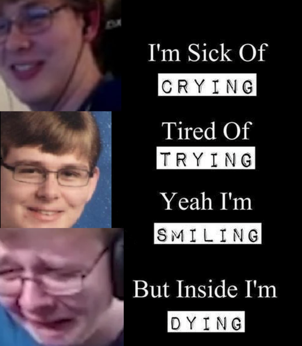 poorly cropped faces are excellent | r/dankmemes | I'm Sick Of Crying ...