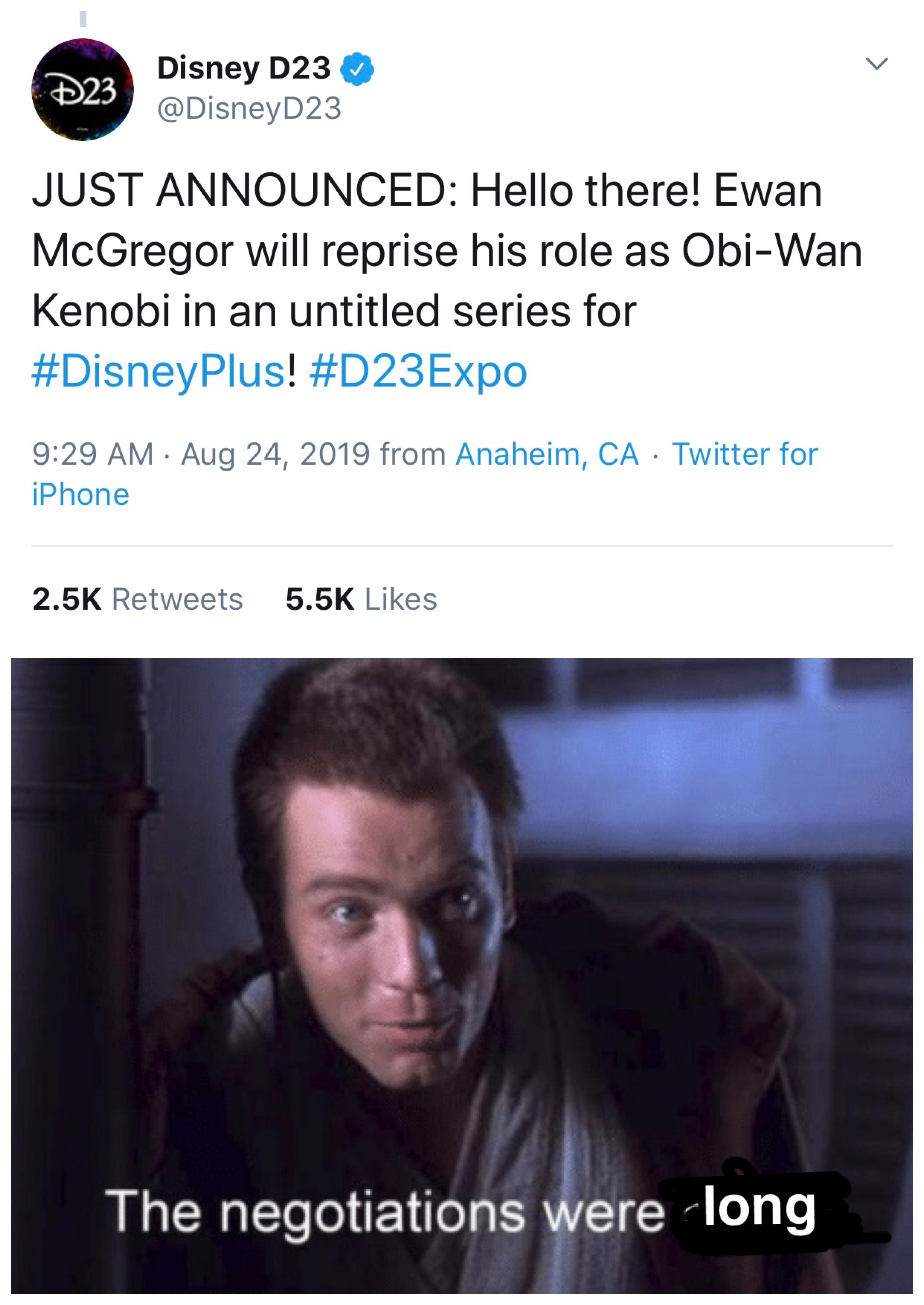 good job | r/PrequelMemes | Obi-Wan Kenobi (TV Series) | Know Your Meme