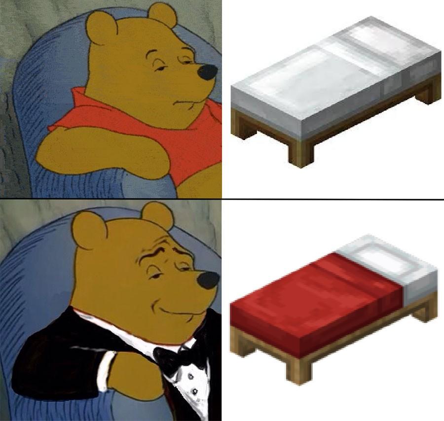 Red > White | r/MinecraftMemes | Minecraft | Know Your Meme