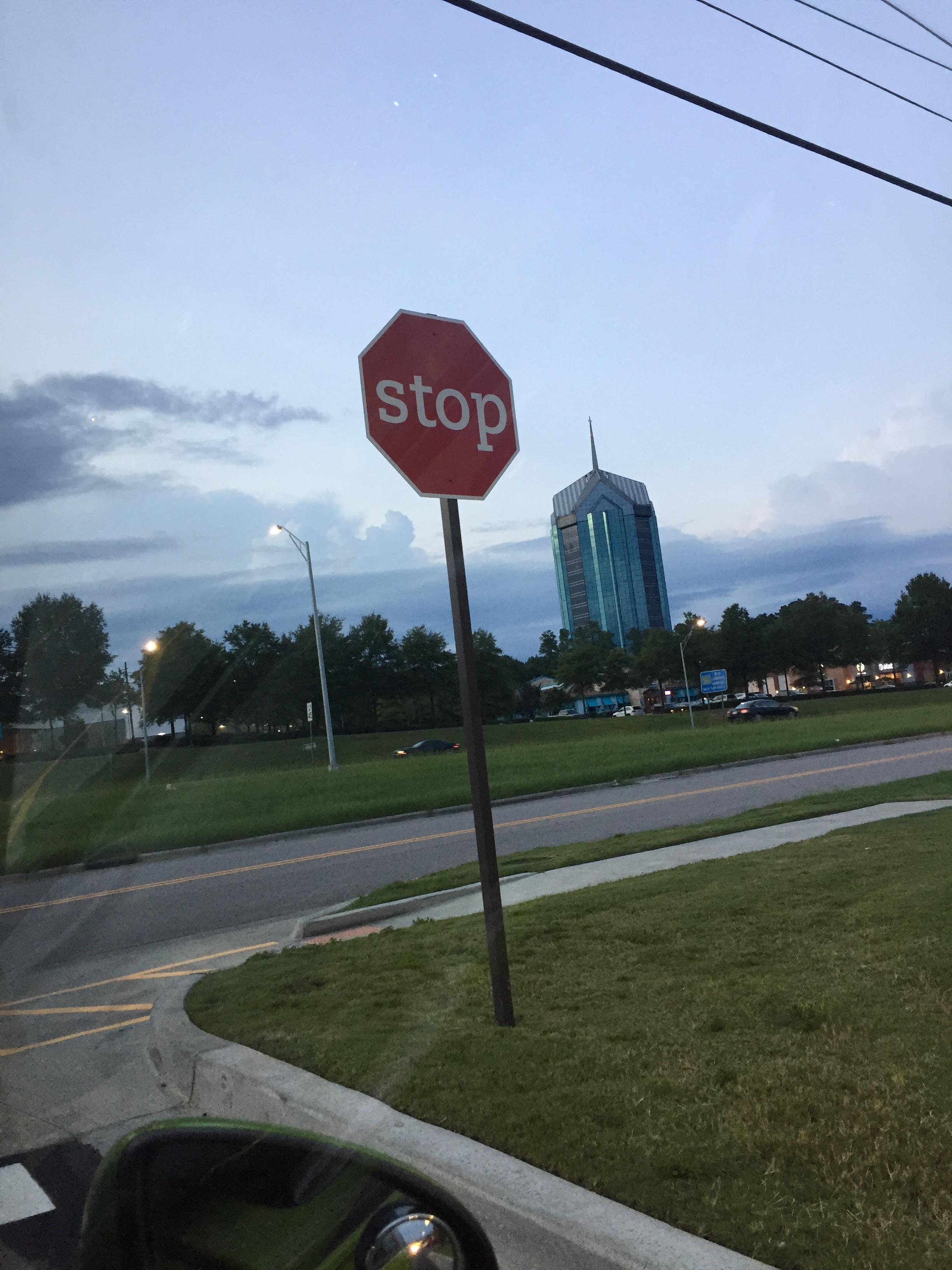 This Stop Sign Using Lowercase Letters | r/mildlyinteresting | Mildly ...