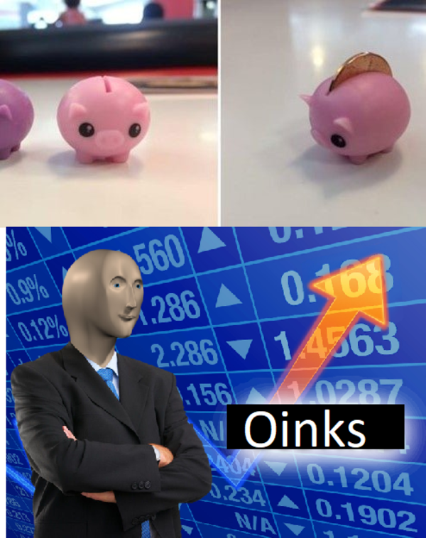 Smol oink | r/memes | Stonks | Know Your Meme