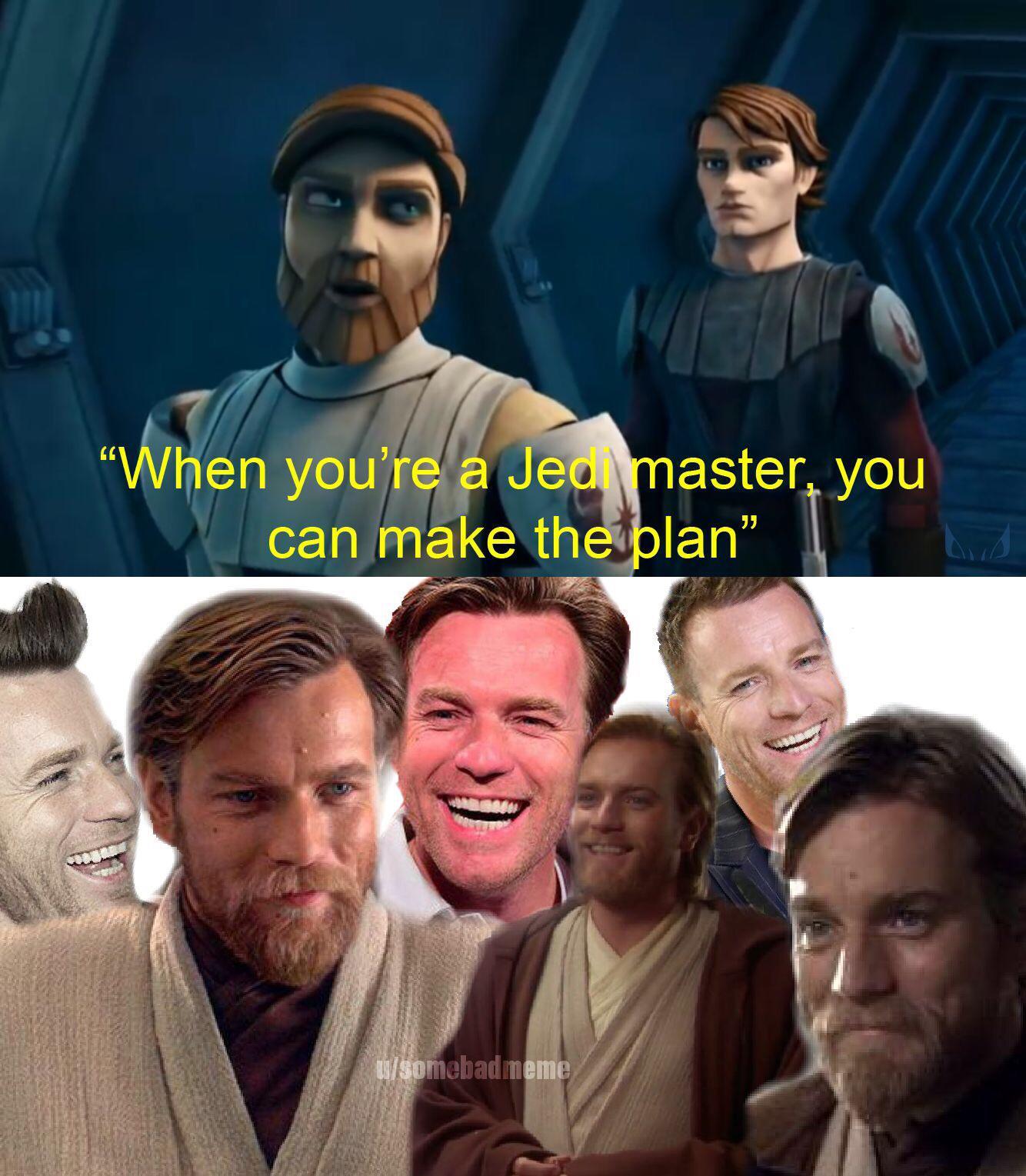 Even before mustafar, kenobi was roasting anakin | r/PrequelMemes ...