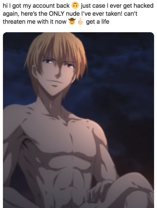 Gilgamesh being Gilgamesh | Hi I Got My Account Back | Know Your Meme