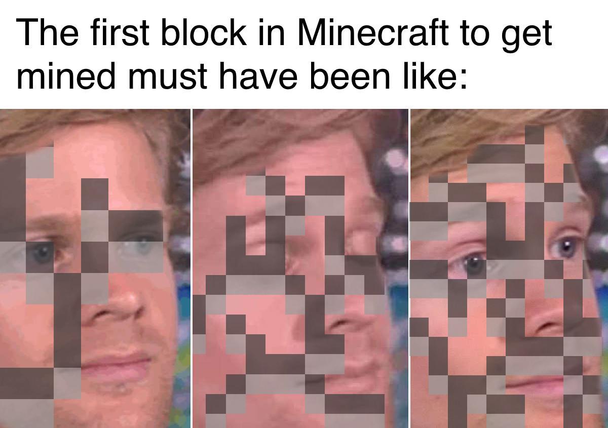 Was too lazy to make the 3rd pic invisible | r/MinecraftMemes ...
