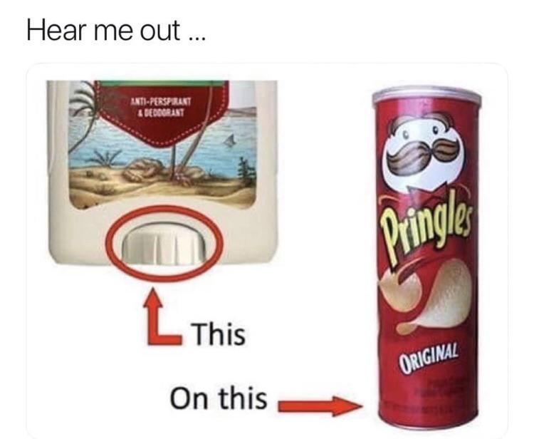 It’s the little things | r/memes | Pringles | Know Your Meme