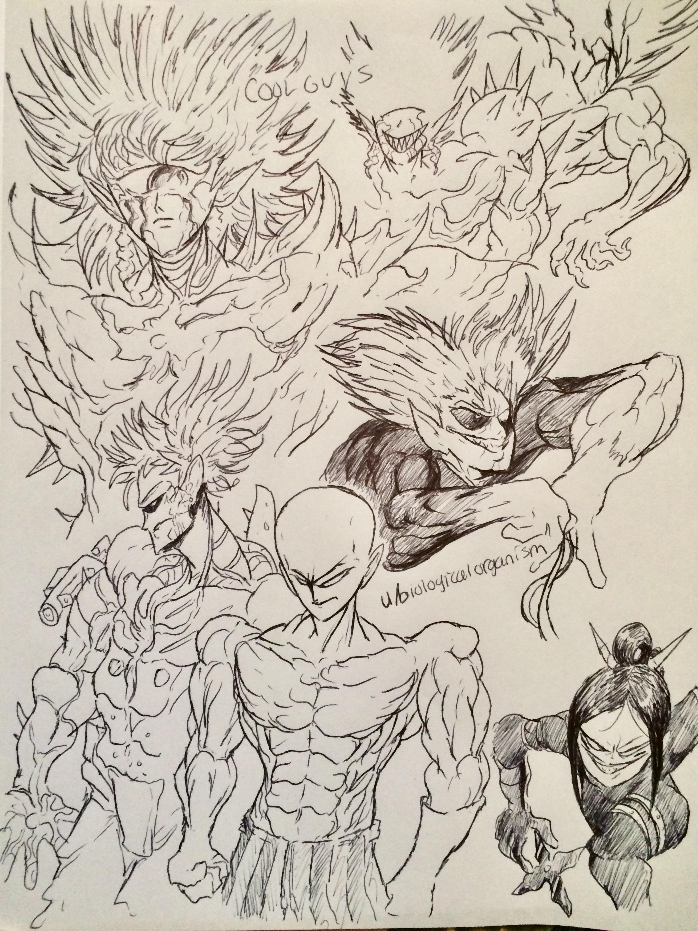 just a drawing | /r/OnePunchMan | One-Punch Man | Know Your Meme