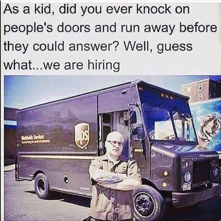UPS is hiring | Know Your Meme