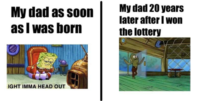 Hello dad | r/BikiniBottomTwitter | SpongeBob SquarePants | Know Your Meme